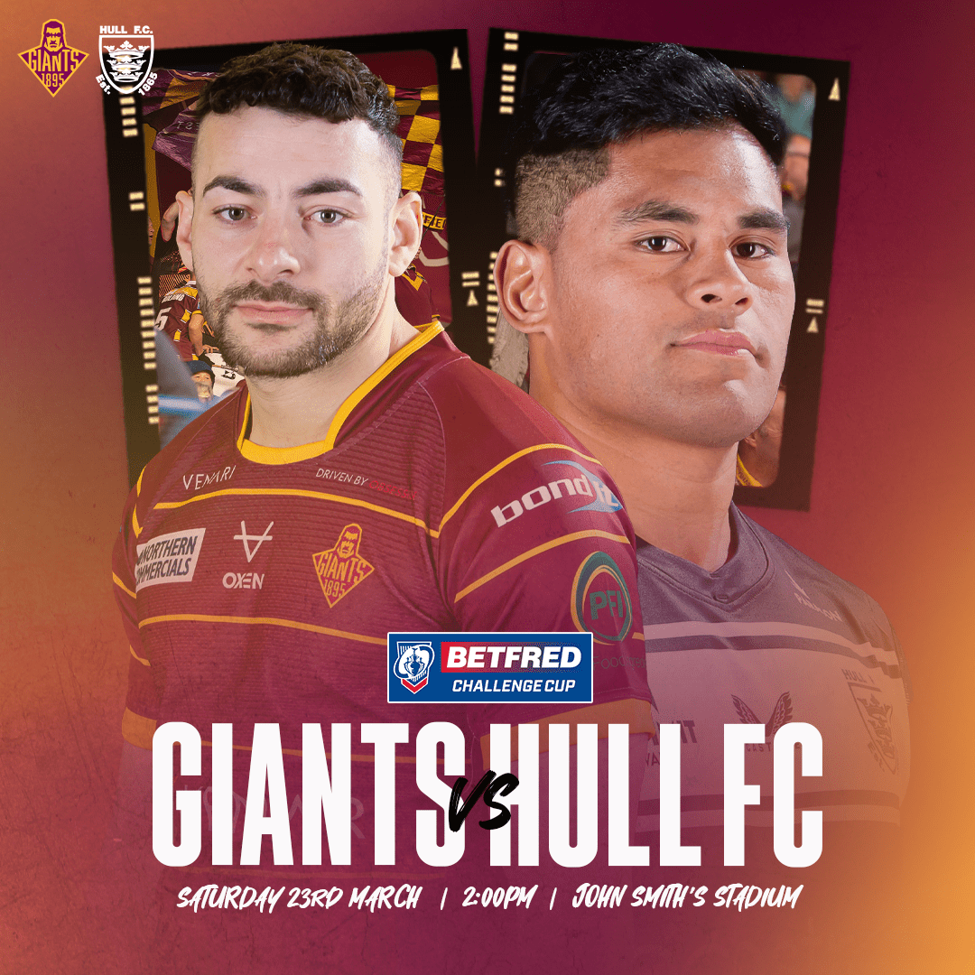 DATE CONFIRMED FOR HULL FC CHALLENGE CUP CLASH