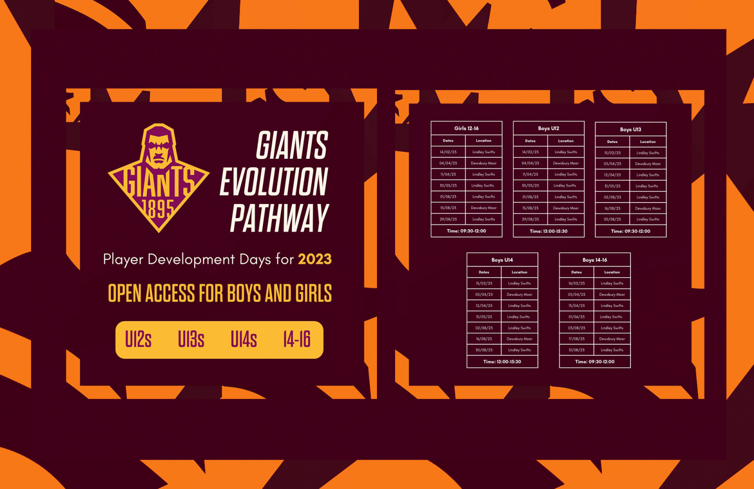 Giants Community Trust Pathway returns!