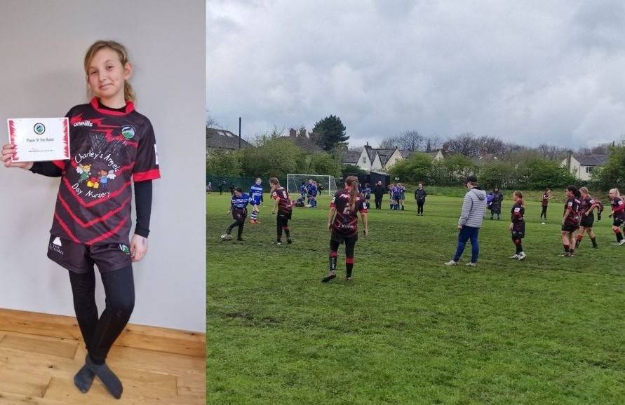 Rugby League, once you're in, you can't stay away! That's how Millie feels!